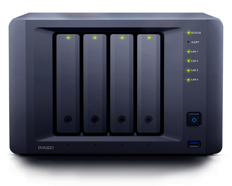 Synology 4-Bay Deep Learning NVR DVA3221 價錢、規格及用家意見 - 香港格價網 Price.com.hk