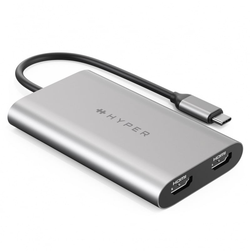 Hyper HyperDrive Dual 4K HDMI Adapter for M1 MacBook HDM1 價錢、規格及用家意見 ...