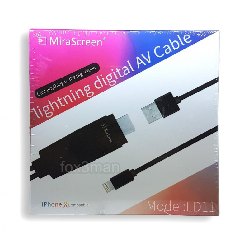 MiraScreen LD11 Lightning Digital AV Cable 價錢、規格及用家意見 - 香港格價網 Price.com.hk