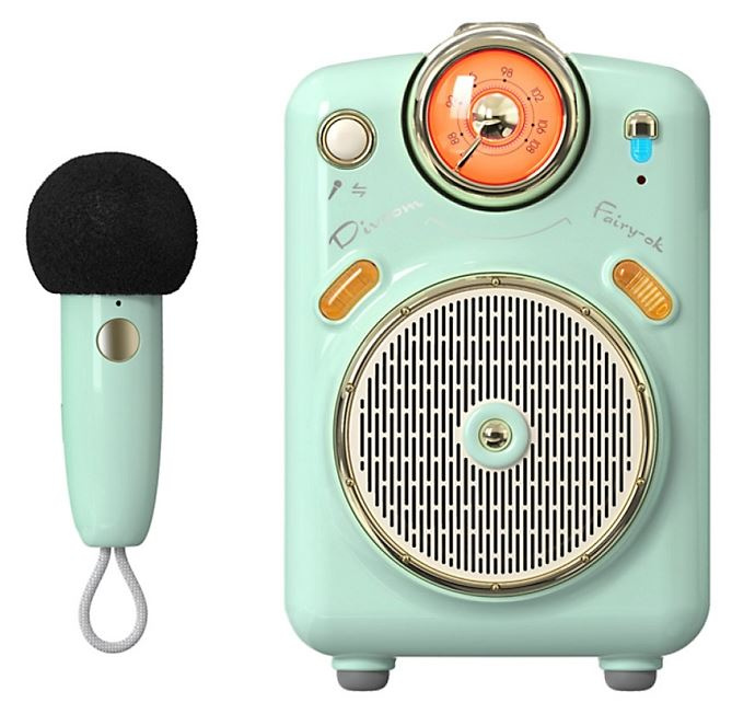 Divoom Fairy-OK 迷你多功能便攜卡拉OK藍牙喇叭套裝 價錢、規格及用家意見 - 香港格價網 Price.com.hk