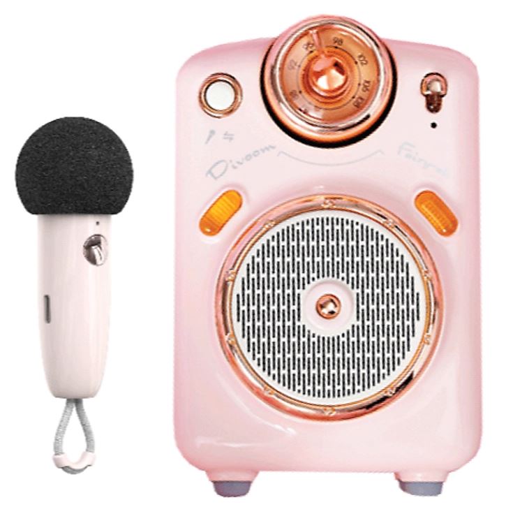 Divoom Fairy-OK 迷你多功能便攜卡拉OK藍牙喇叭套裝 價錢、規格及用家意見 - 香港格價網 Price.com.hk