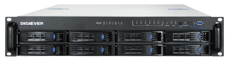 DIGIEVER 56 CH 8-Bay Linux-embedded Standalone NVR DS-8256-RM Pro+ 價錢、規格及用家意見 - 香港格價網 Price.com.hk