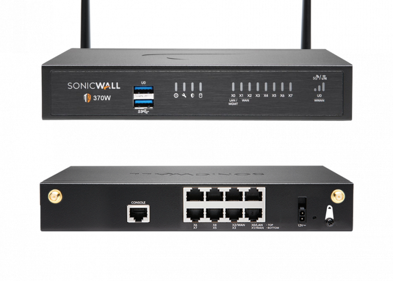 SONICWALL TZ370 Wireless-AC INTL TotalSecure - Essential Edition (1 ...