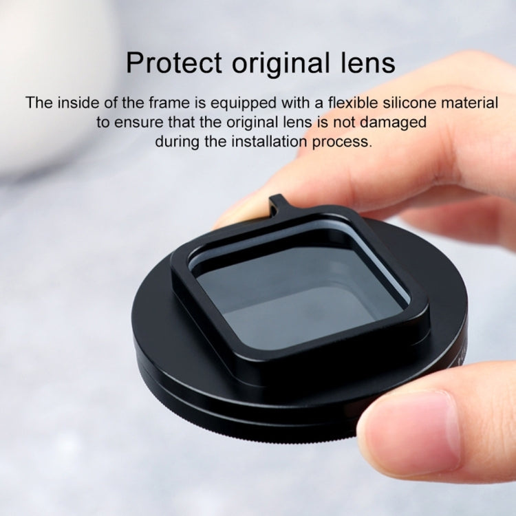 RuigPro Filter Adapter Ring & Lens Cap For GoPro HERO10 Black / HERO9 ...