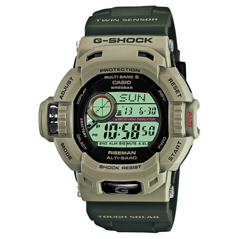 Casio G-Shock Riseman Tough Solar Multiband 6 手錶 GW-9200ERJ-3 價錢、規格及用家 ...