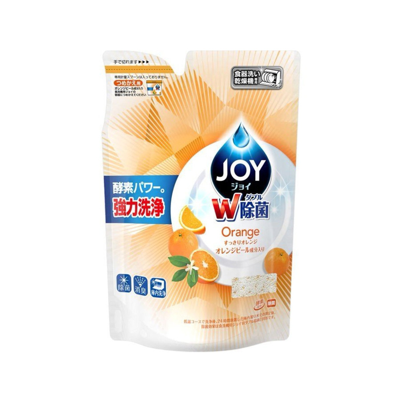 Joy W除菌酵素洗碗碟機粉 (橙香) (補充裝) 490g 價錢、規格及用家意見 - 香港格價網 Price.com.hk