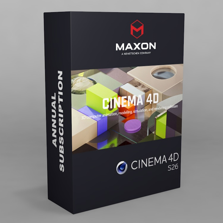 Maxon Cinema 4D S26 三維電腦動畫軟件 1年 個人版 價錢、規格及用家意見 - 香港格價網 Price.com.hk