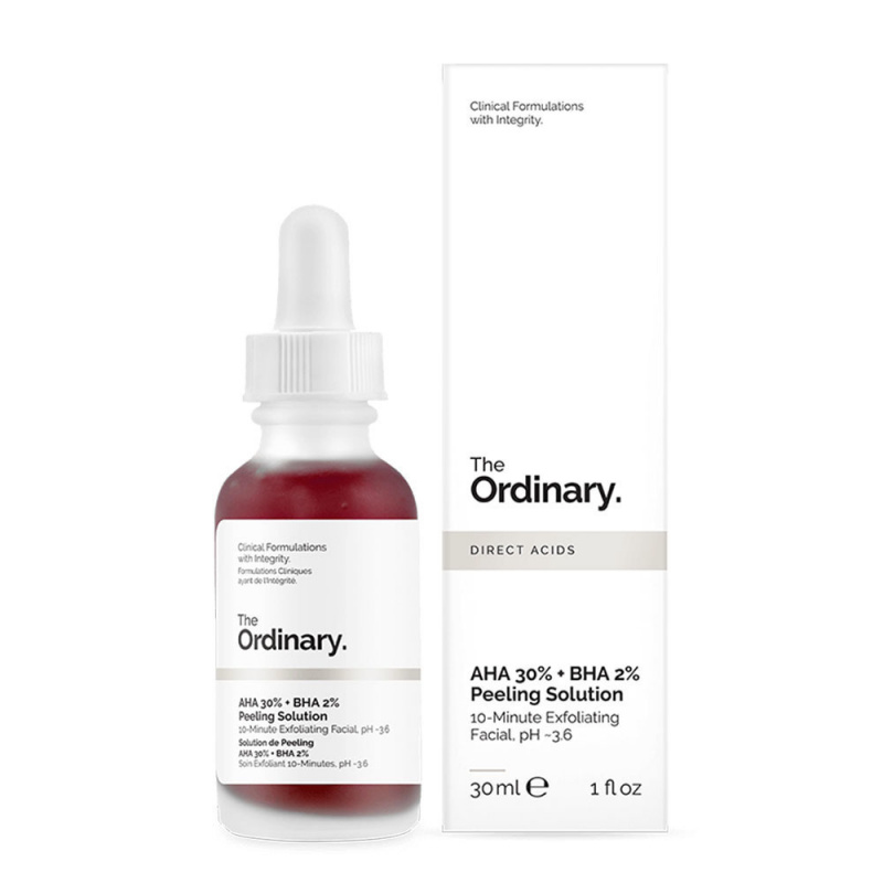 The Ordinary AHA 30% + BHA 2% Peeling Solution 去角質面膜精華液 30ml 價錢、規格及用家意見 ...