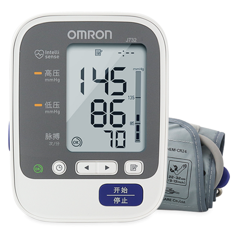 Omron 手臂式藍牙電子血壓計 J732 價錢、規格及用家意見 - 香港格價網 Price.com.hk
