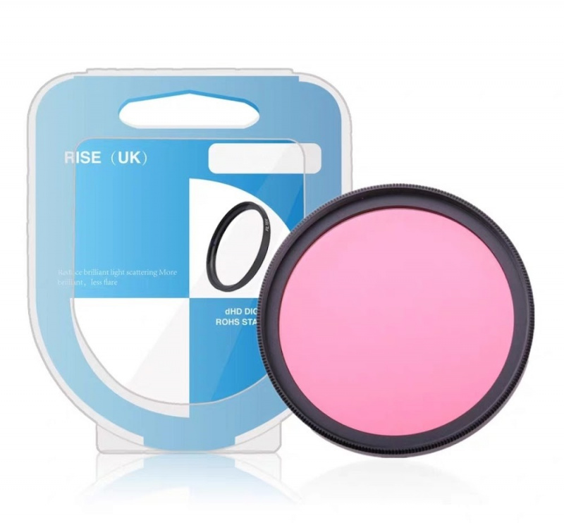 RISE(UK) 55mm PINK Color Effect Filter - 粉紅色濾鏡 價錢、規格及用家意見 - 香港格價網 Price ...
