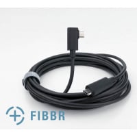 Fibbr USB 3.1 Gen1 Type C to Type C Right Angle Optical Fiber Cable (5m ...
