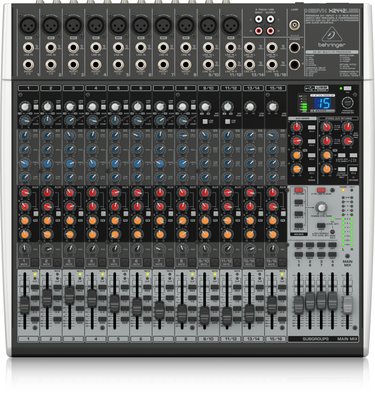 Behringer XENYX X2442USB 16軌混音器 價錢、規格及用家意見 - 香港格價網 Price.com.hk