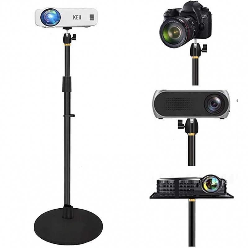 CyberTech Metal Projector Stand Mount with 1/4" screw of Ball head 電腦 ...