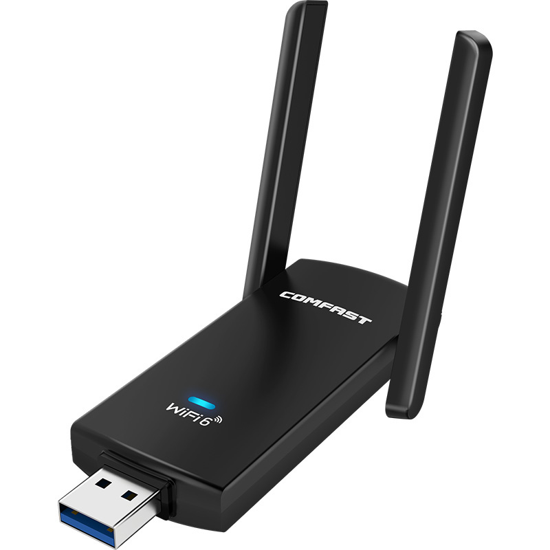 COMFAST Wifi 6 USB 3.0 雙頻 2x2 dbi增益天線 無線網卡 CF-953AX 價錢、規格及用家意見 - 香港格價網 Price.com.hk