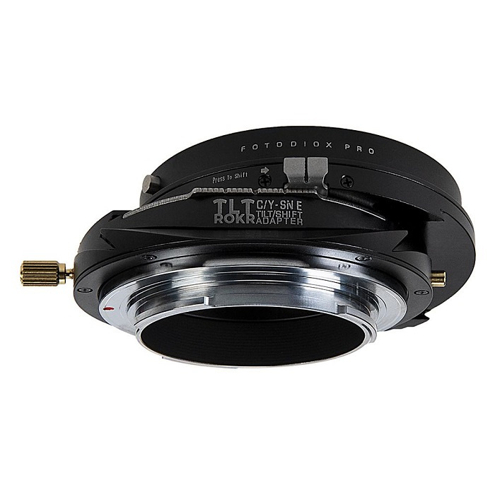 Fotodiox Contax / Yashica (CY) SLR Lens To Sony E Series Tilt / Shift ...