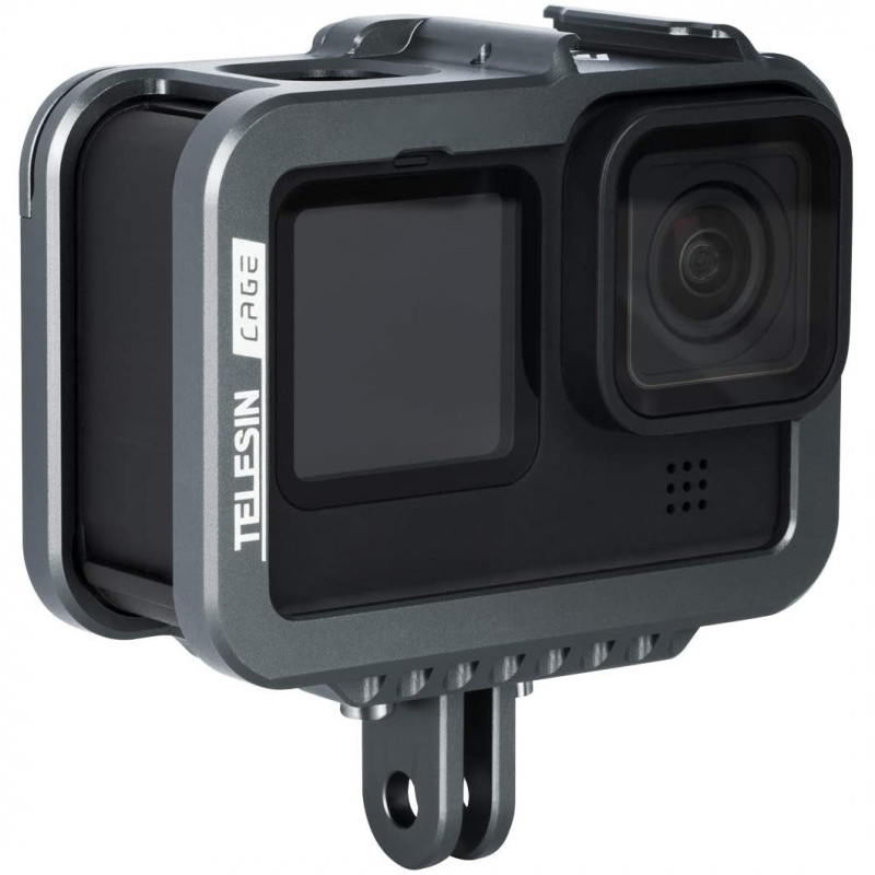 TELESIN Aluminum Frame Protective Cover Cage Case for GoPro Hero9/10 價錢 ...
