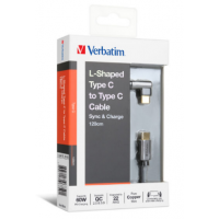 Verbatim L-Shaped Type C to Type C Cable 120cm (66759) 價錢、規格及用家意見 - 香港格 ...