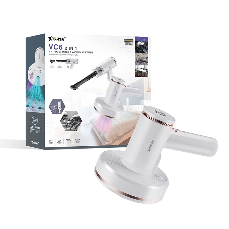 XPower 2合1 紫外線除塵蟎無線充電吸塵機 VC6 價錢、規格及用家意見 - 香港格價網 Price.com.hk
