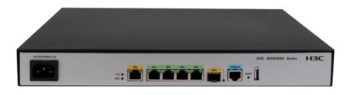 H3C 1GE Electric+1GE Optical+4GE Gigabit Enterprise VPN Wired Router ...