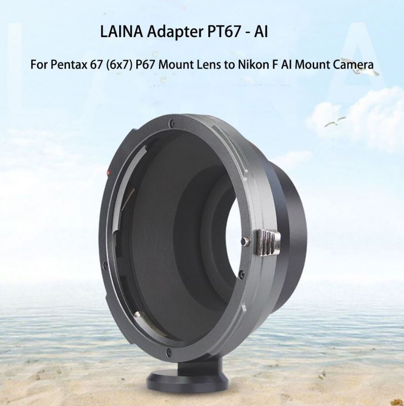 LAINA Pentax 67 (6x7) Lens To Nikon F Mount D/SLR Mount Adaptor (金屬接環 ...