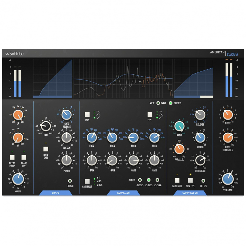 Softube American Class A Channel Strip plug-in (Electronic) 效果器 價錢、規格及用 ...