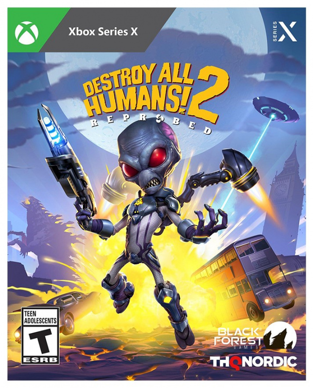 THQ Nordic XBox Series X|S Destroy All Humans! 2 - Reprobed 毀滅全人類2:重新探測 ...
