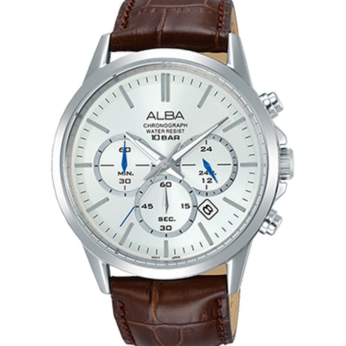 Alba Prestige Chronograph Leather Watch 皮帶計時石英錶 AT3B99X1 價錢、規格及用家意見 ...