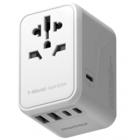 MOMAX 1-World 65W GaN 方便式旅行插座 UA8 價錢、規格及用家意見 - 香港格價網 Price.com.hk
