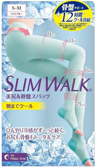 Slim Walk 夏季限定涼感睡眠壓力連褲襪 價錢、規格及用家意見 - 香港格價網 Price.com.hk