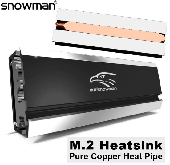 SNOWMAN 冰曼 Heat Pipe M.2 2280 SSD Heatsink 價錢、規格及用家意見 - 香港格價網 Price.com.hk