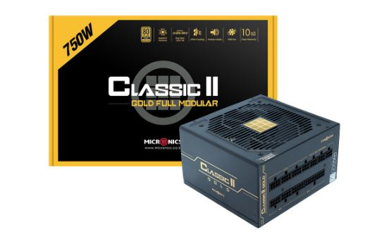 Micronics Classic II Gold 750W 80 Plus Gold Fully Modular PSU 價錢、規格及用家 ...