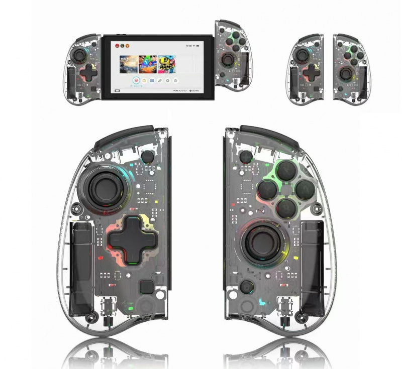 Redix Nintendo Switch Joycon Game Controller - Transparent 透明遊戲手掣 價錢、規格 ...