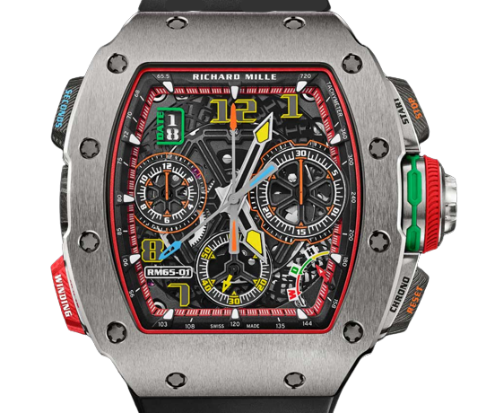 Richard Mille Titanium Automatic Split-Seconds Chronograph RM 65-01 價錢 ...