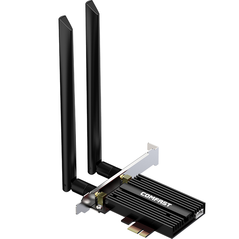 COMFAST Wifi 6E AX210 三頻 PCI-E 無線電競網卡 CF-AX210 Pro 價錢、規格及用家意見 - 香港格價網 Price.com.hk