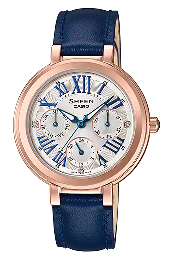 Casio Sheen 指針手錶 SHE-3034GL-7C 價錢、規格及用家意見 - 香港格價網 Price.com.hk