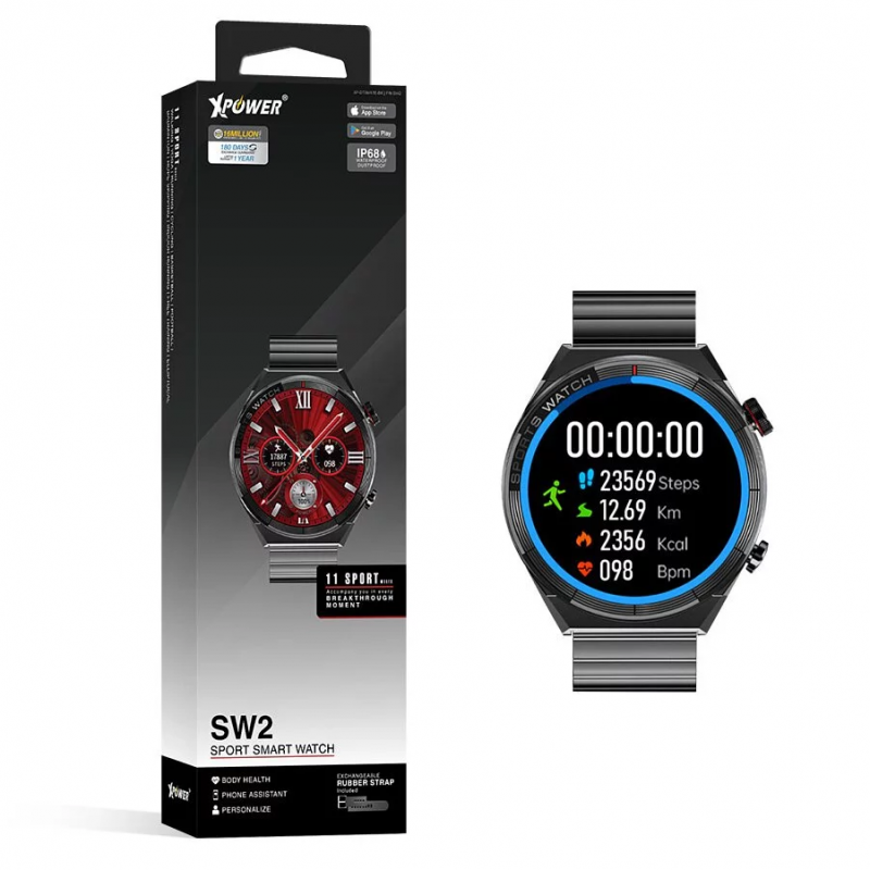 XPower 多功能運動智能手錶 SW2 價錢、規格及用家意見 - 香港格價網 Price.com.hk