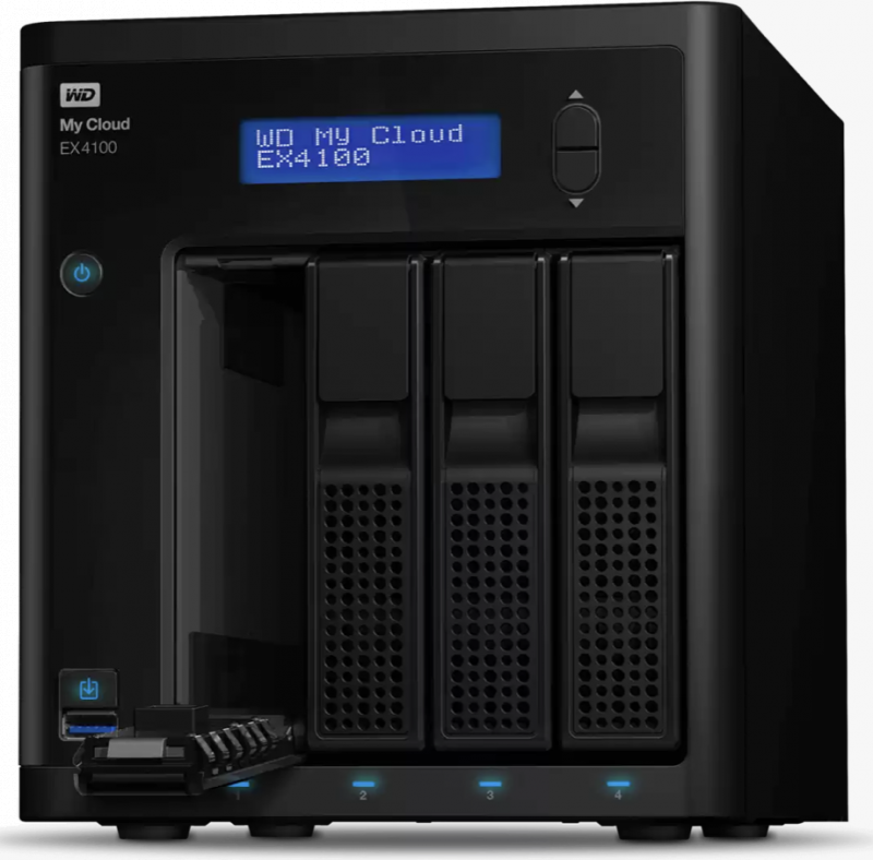 Western Digital My Cloud Expert Series EX4100 0TB 4-Bay NAS ...