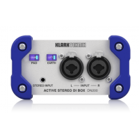 Klark Teknik 2-Channel Active DI Box with Extended Dynamic Range and ...