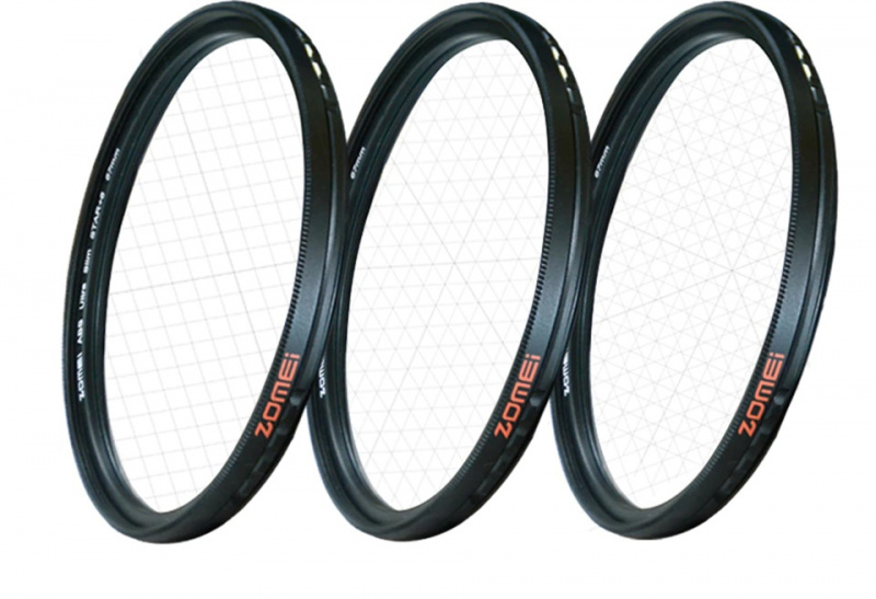 Zomei 49mm ABS Ultra Slim +4 、+6、+8 Points Star Filter Set (星光濾鏡套裝) 價錢 ...