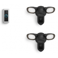Ring Video Doorbell Pro 2 with 2 Floodlight Cam Wired Pro 門鈴及智能鏡頭套裝 ...