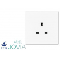 FYM 豐葉牌 Jovia 13A 1 Gang Unswitched Socket Outlet 頌雅系列13A單位插座 蘇底 開關 面板 ...