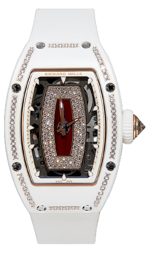 Richard Mille White Ceramic with Gemstones Ladies Watch RM 07-01 價錢、規格及 ...