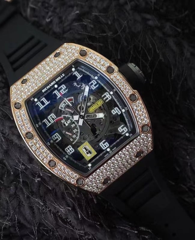 Richard Mille Rose Gold Full Set Diamonds RM 030 價錢、規格及用家意見 - 香港格價網 ...