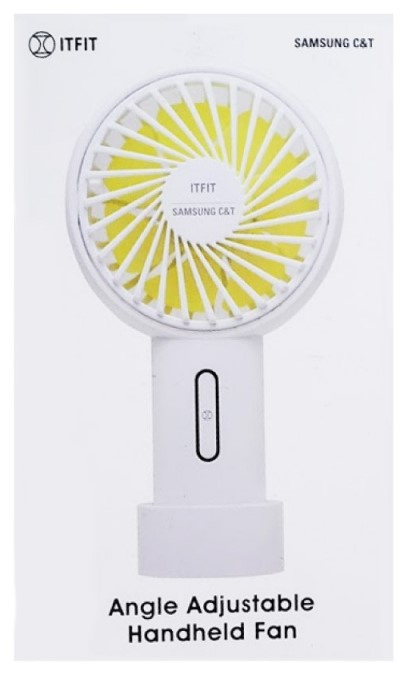 ITFIT by Samsung C&T Angle Adjustable Handheld Fan 可調角度攜帶式風扇 ITFITF01A ...