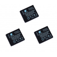 DSTE 3 Pcs Leica BP-DC10-U / BP-DC10 / BP-DC10E / Panasonic DMW-BCJ13 Lithium-Ion Battery Pack ...