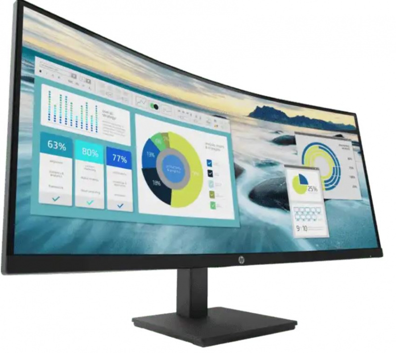 HP 34吋 P34hc G4 WQHD USB-C 曲面顯示器 21Y56AA 價錢、規格及用家意見 - 香港格價網 Price.com.hk