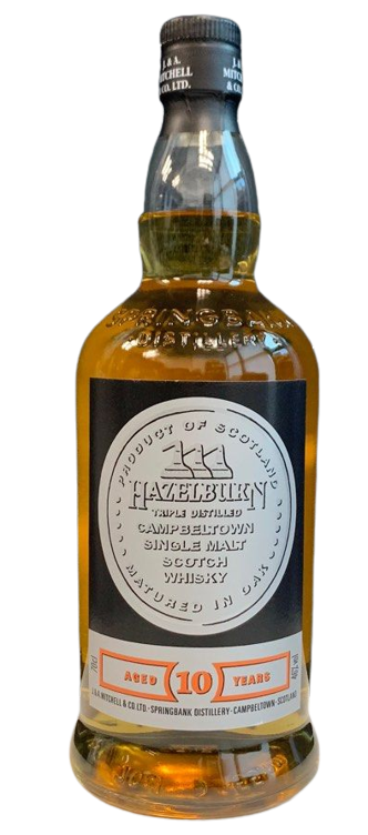 Hazelburn 10 Years Old Triple Distilled Campbeltown Single Malt Scotch ...
