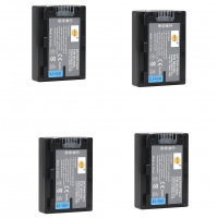 DSTE 4 Pcs NP-FH50 H-Series Fully Decoded Lithium-Ion Battery Pack 代用鋰電池 (7.4V, 700mAh) 價錢、規格及用家 ...