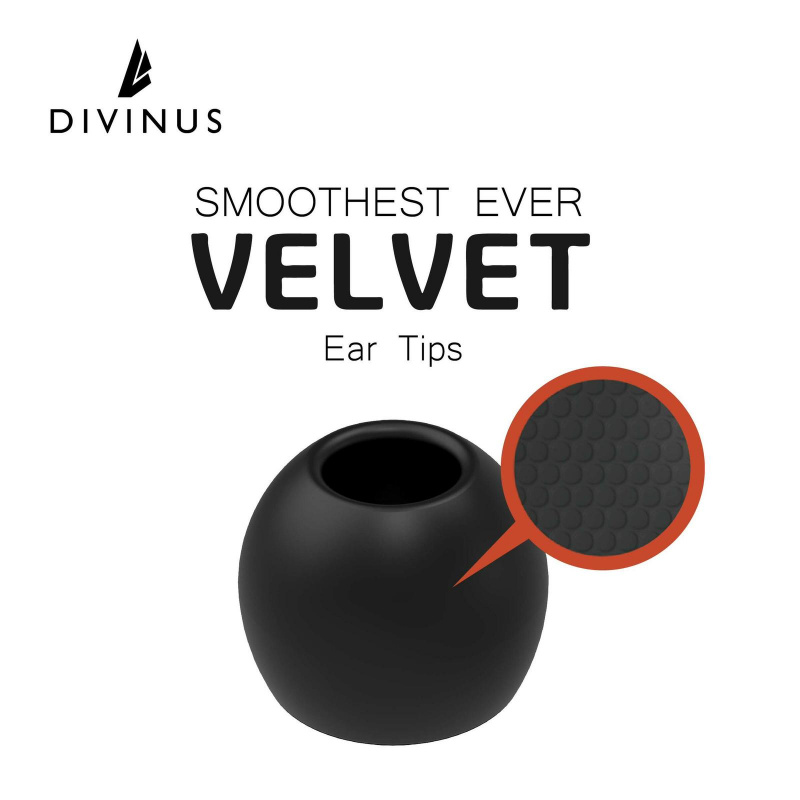 Divinus Velvet Ear Tips 可洩壓耳塞 價錢、規格及用家意見 - 香港格價網 Price.com.hk