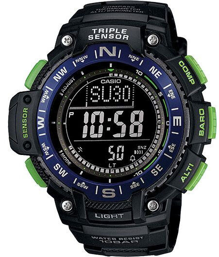 Casio Outgear 數碼手錶 SGW-1000-2B 價錢、規格及用家意見 - 香港格價網 Price.com.hk